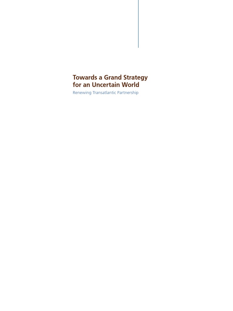 Grand Strategy | PDF | Globalization | European Union