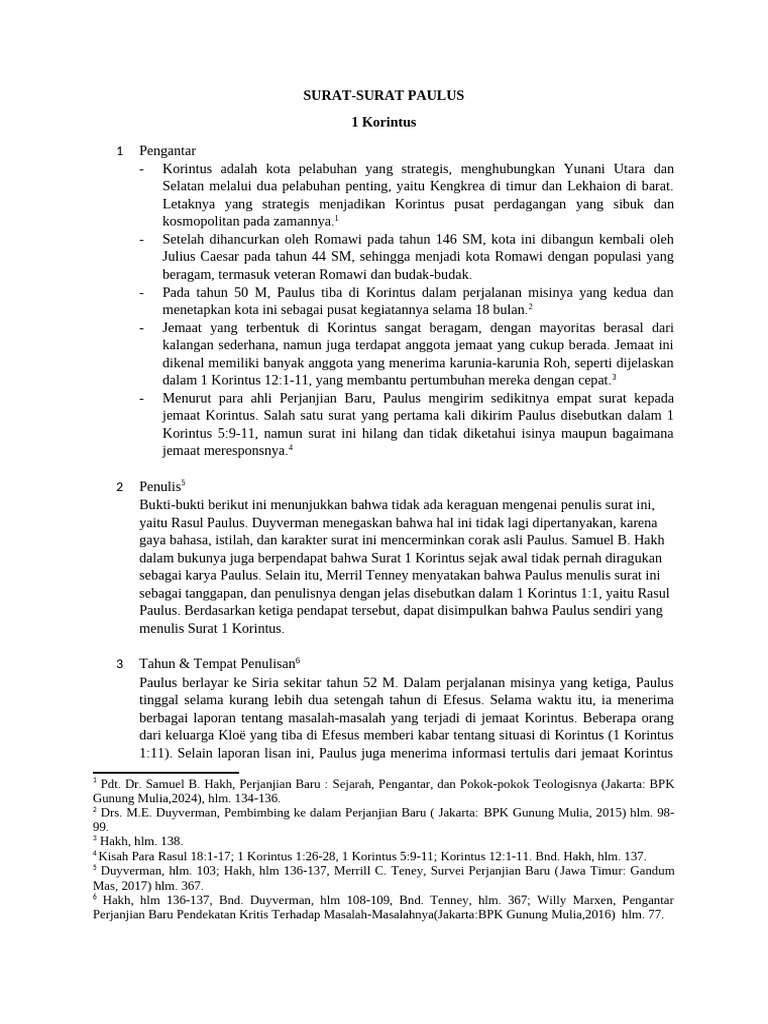 PPB Surat Paulus-3 | PDF