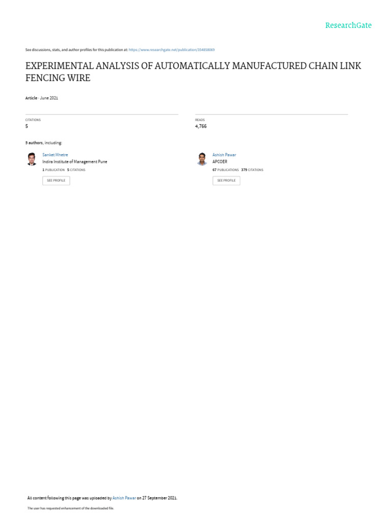 Sumit Ekbote1 | PDF | Materials