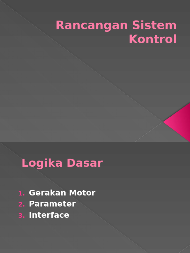 Rancangan Sistem Kontrol RTL | PDF