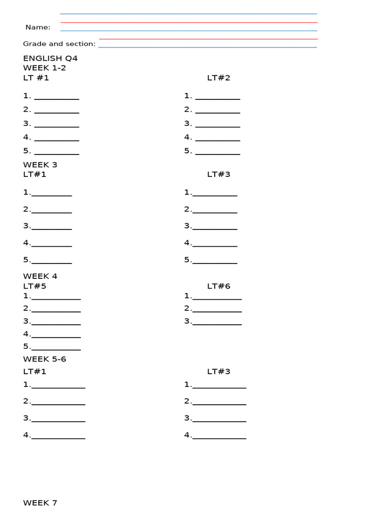 MODULE ANSWER SHEET | PDF