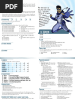 Outgunned RPG Cheat Sheet | PDF | Dice