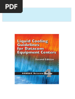 Liquid Cooling Guidelines For Datacom Equipment Centers | PDF | Air ...