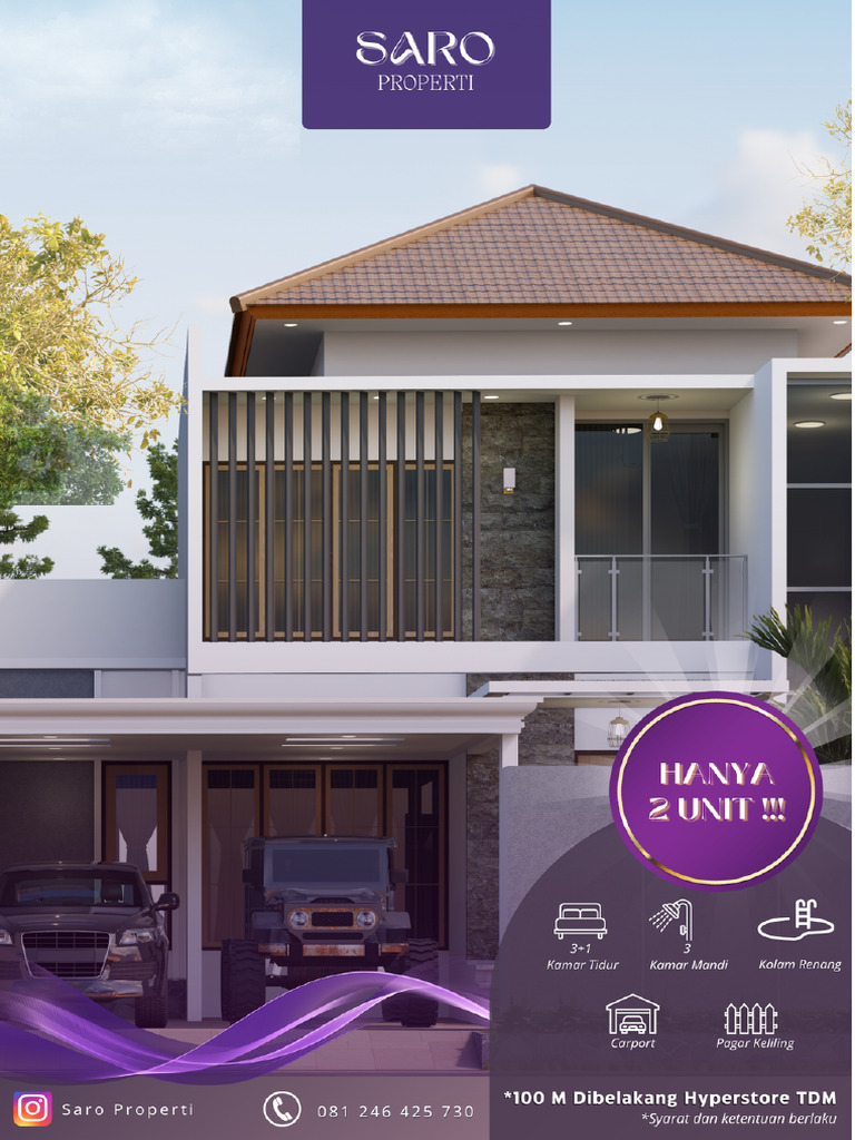 BROSUR SARO PROPERTI TDM | PDF