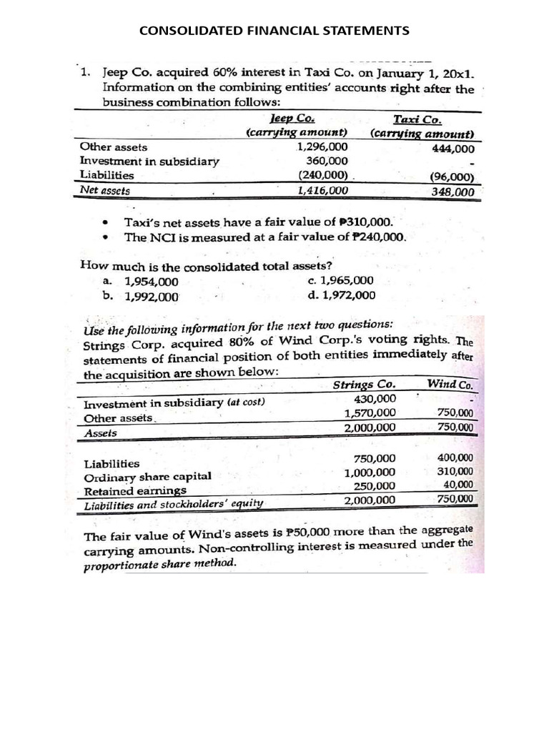 Consolidated FS | PDF