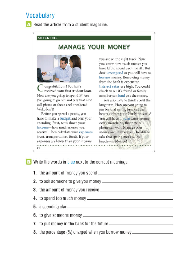 Lesson 1 Activities | PDF