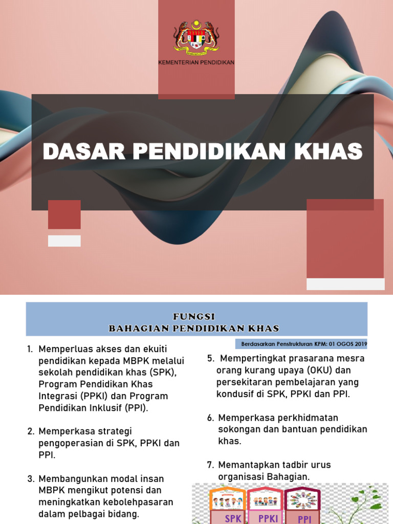 Dasar Program Pendidikan Khas | PDF