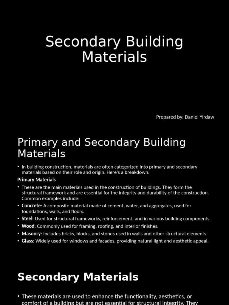 Secondary Building Materials | PDF | Glasses | Plaster