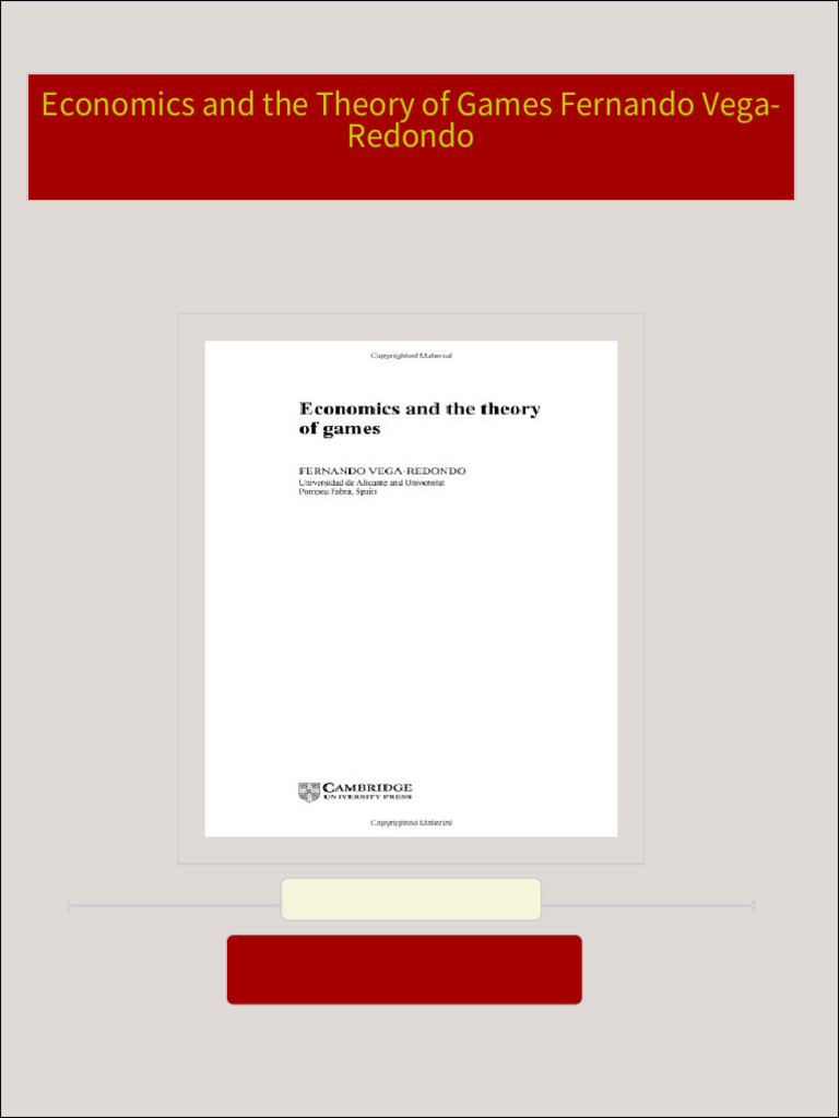 77387 | PDF | Economics Of Uncertainty | Game Theory