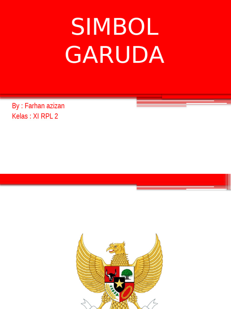 Garuda Symbol Analysis by Farhan Azizan | PDF