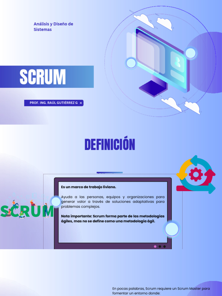 Guía Completa sobre Scrum y su Implementación | PDF | Scrum (desarrollo ...