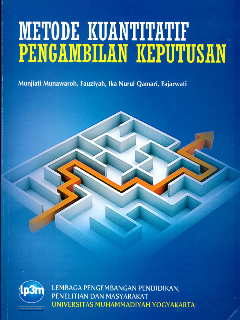 Metode Kuantitatif Pengambilan Keputusan | PDF