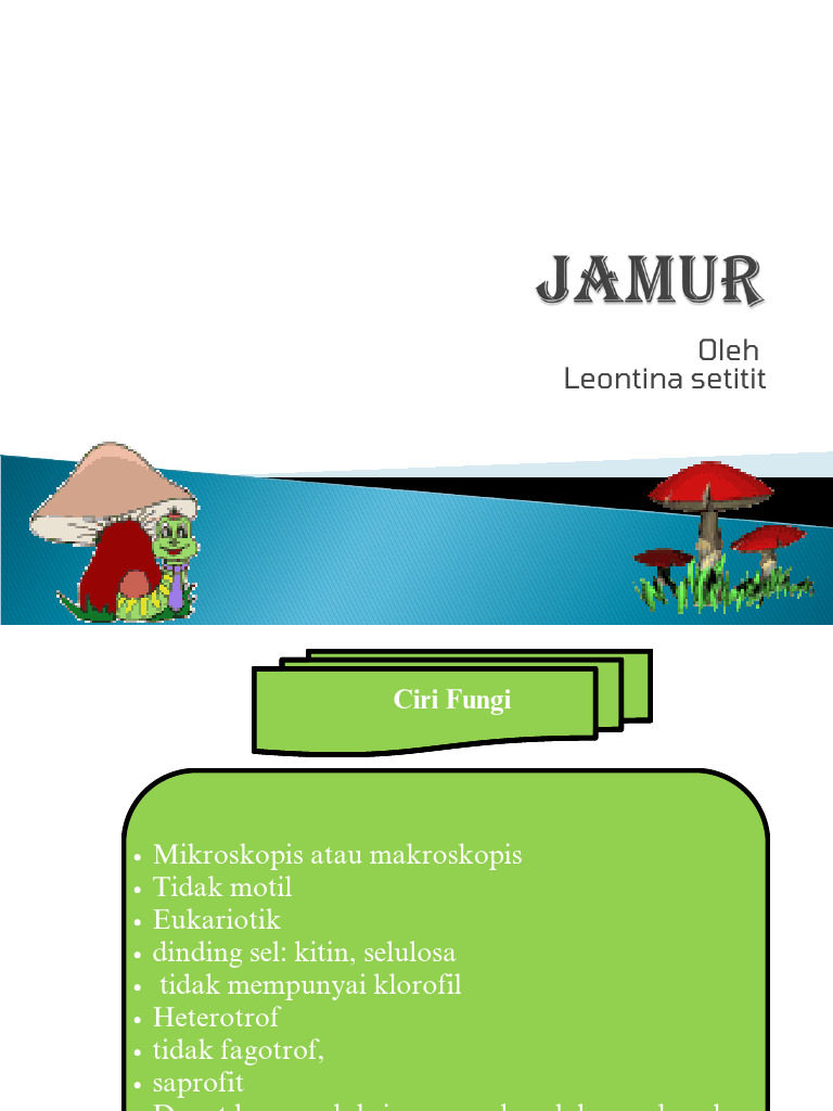 Struktur dan Reproduksi Jamur Kelas 10 | PDF