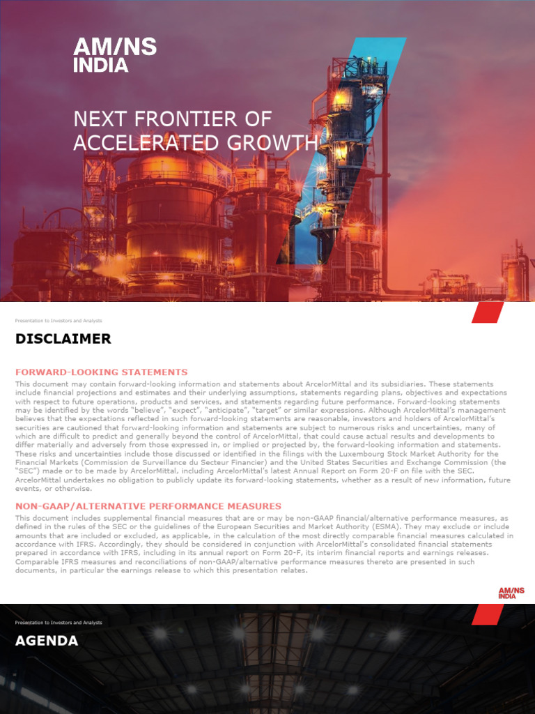 Amns Investor Presentation | PDF | Renewable Energy | Iron Ore