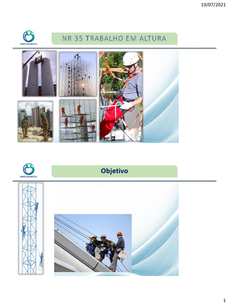 Apresentacao nr35 Lycra 1 1 | PDF | Resgate | Desenvolvimento profissional