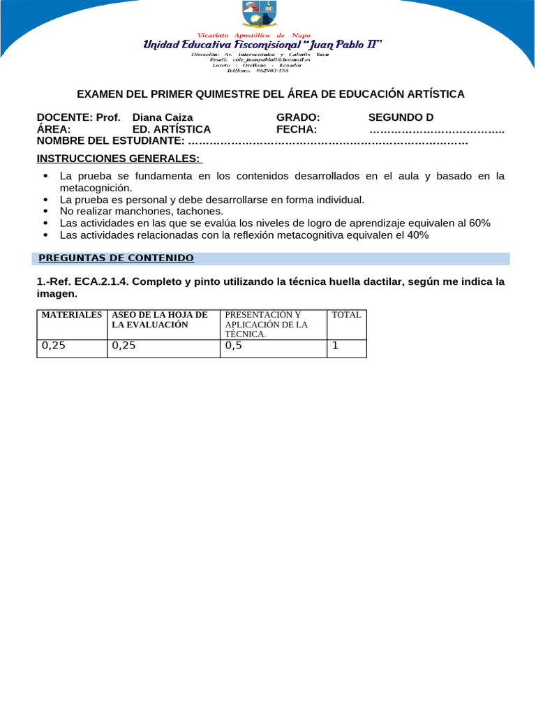 ECA - EVALUACION - METACOGNITIVA | PDF | Oración ECA - EVALUACION - METACOGNITIVA | PDF | Oración