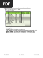 Latihan 30 Soal Excel | PDF