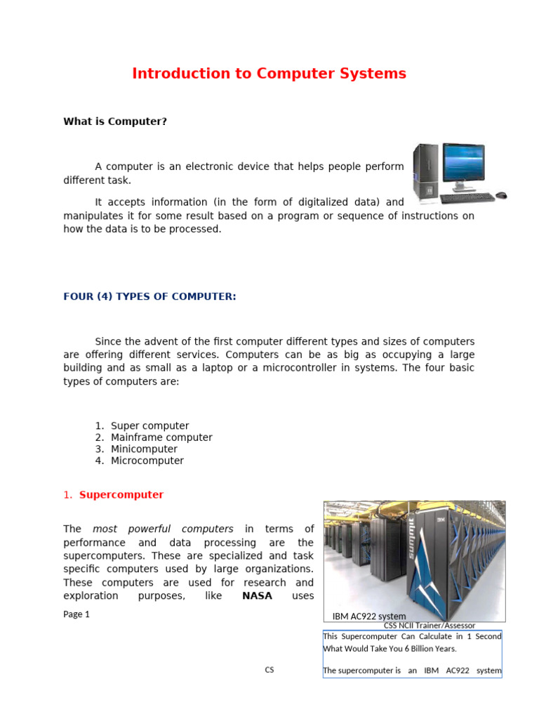 What Is Computer New Copy Pdf Microcomputers Computer Hardware 8037