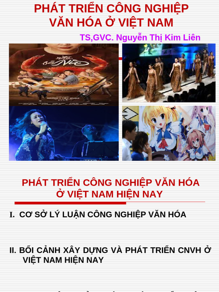CÔNG NGHIỆP VĂN HÓA (HV2) | PDF