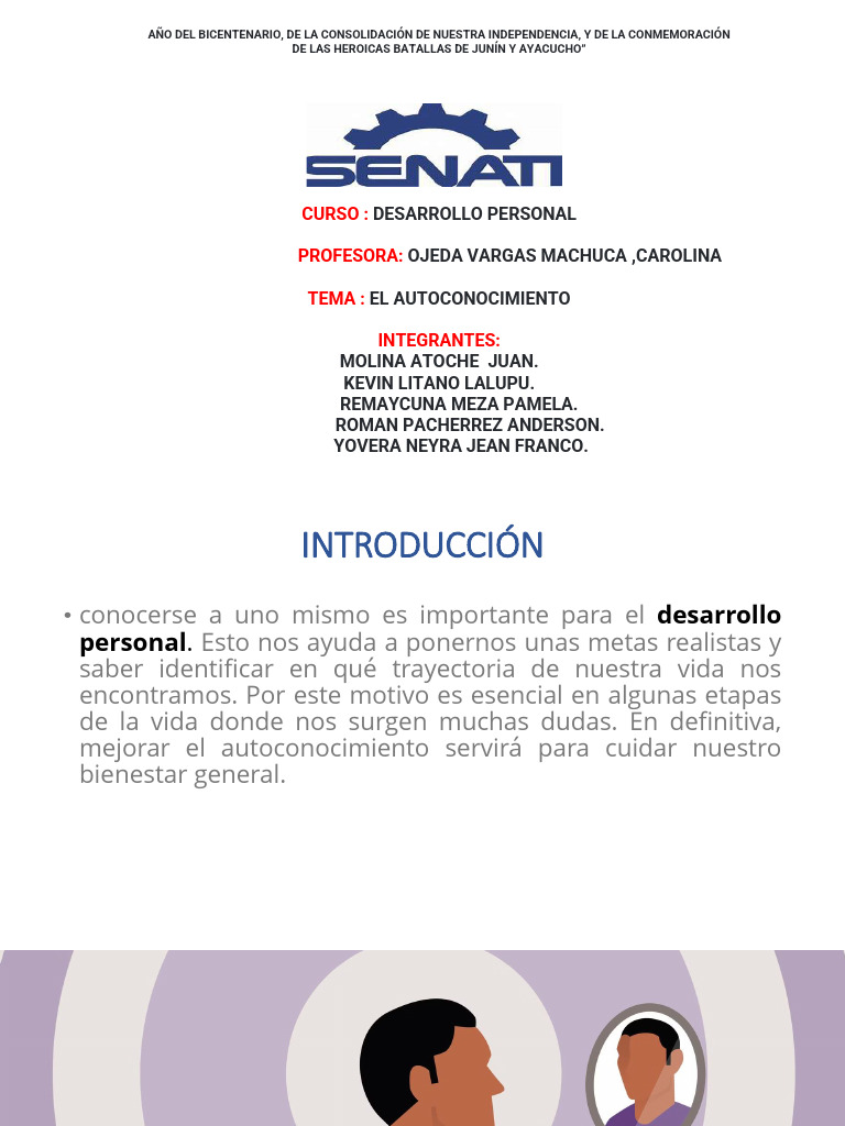 Autoconocimiento: Clave para el Crecimiento Personal | PDF | Las ...