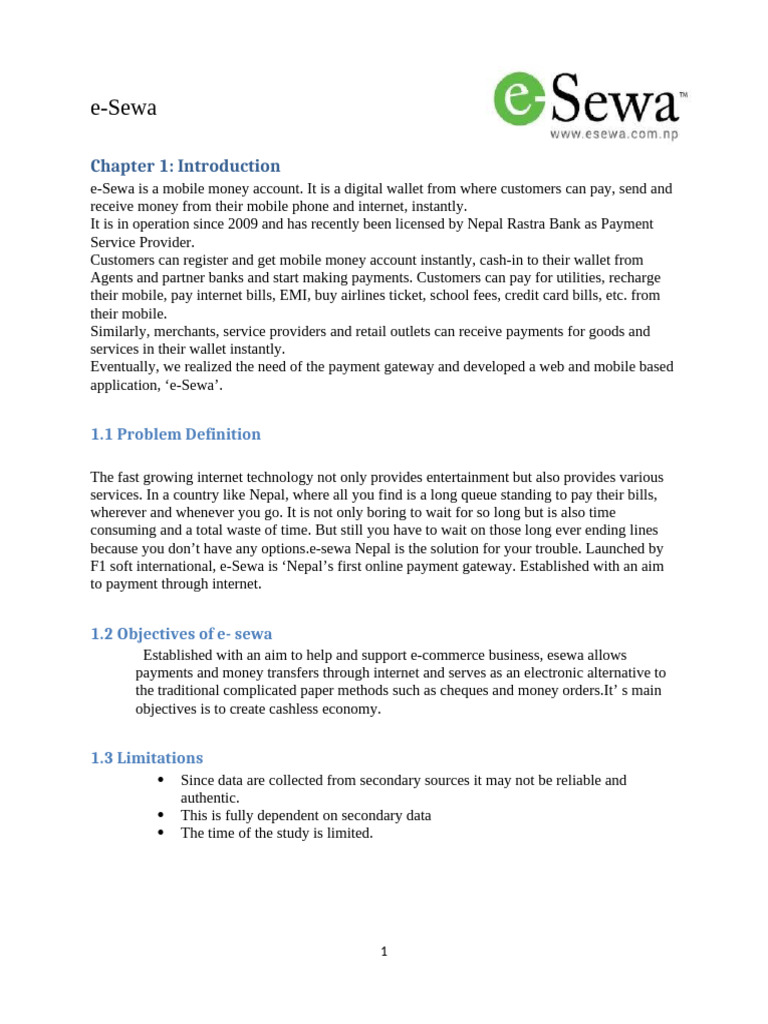 e-Sewa | PDF | Payments | Transport Layer Security