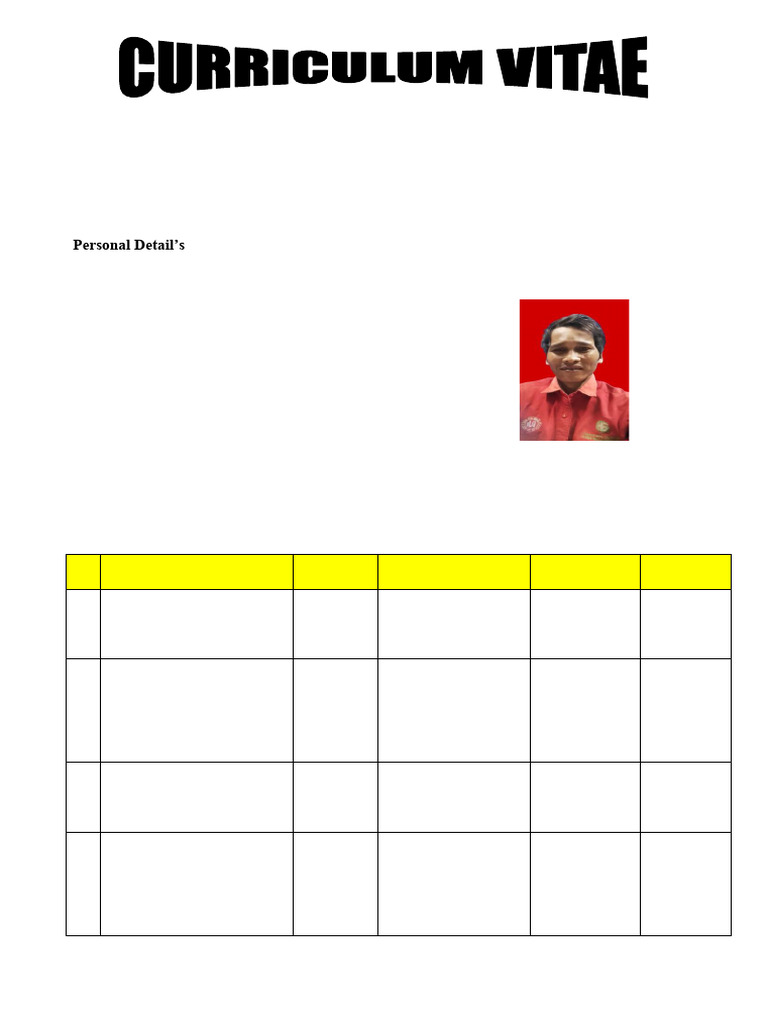 Profile of Welder Edy Kurniawan | PDF