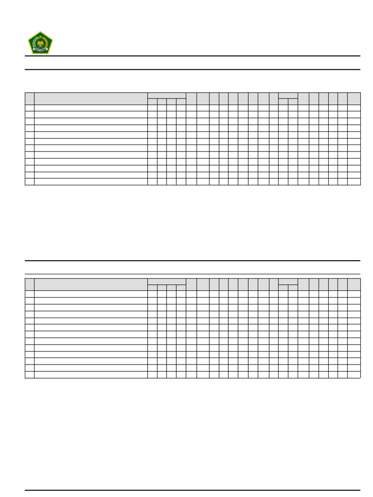 Leger Genap 2022-2023 | PDF