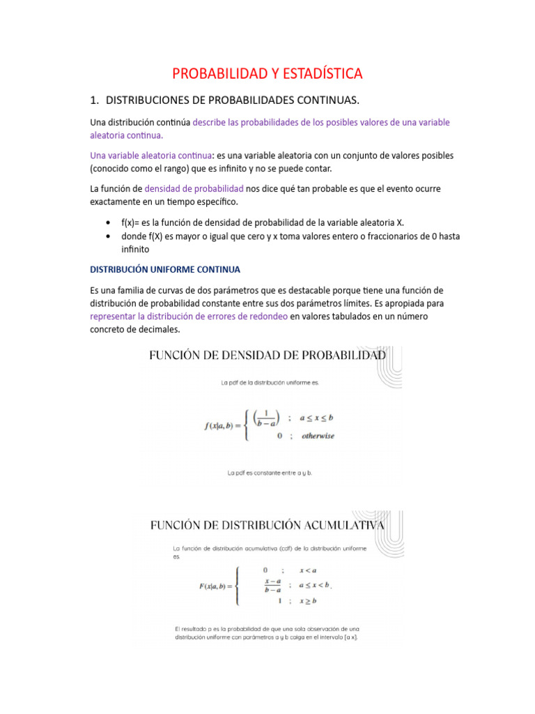 Probabilidad y Estadística | PDF | Intervalo de confianza | Estimador