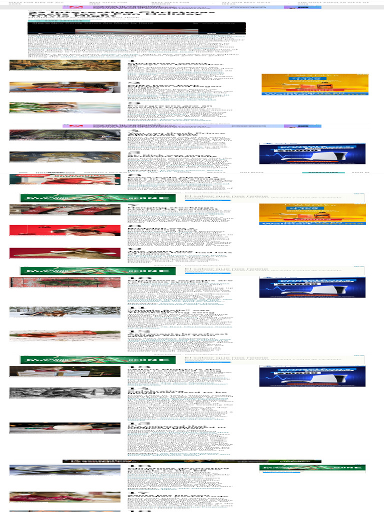 32 Interesting Christmas Facts That Will Surprise You | PDF | Christmas ...