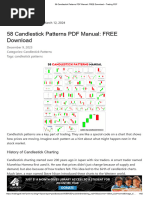 58 Candlestick Patterns PDF Manual - FREE Download - Trading PDF | PDF ...