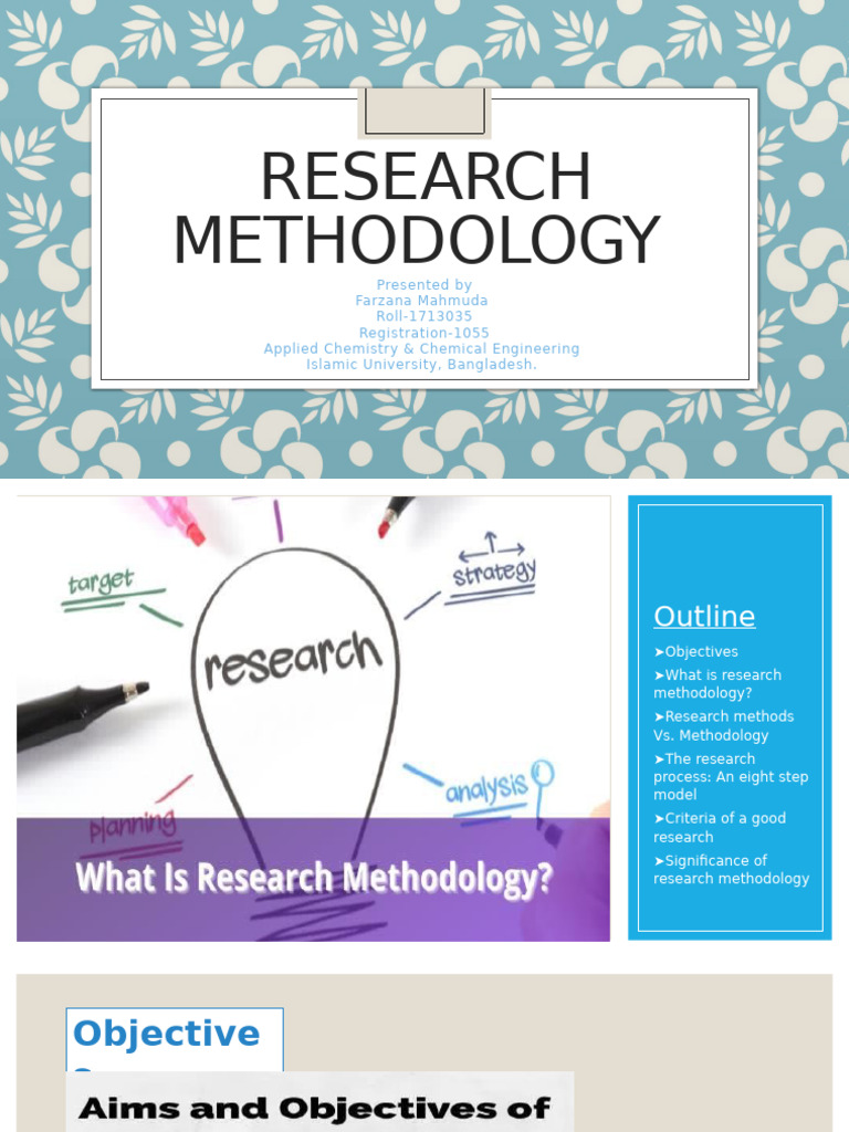 Research Methodology Overview Guide | PDF | Methodology | Epistemology Of Science
