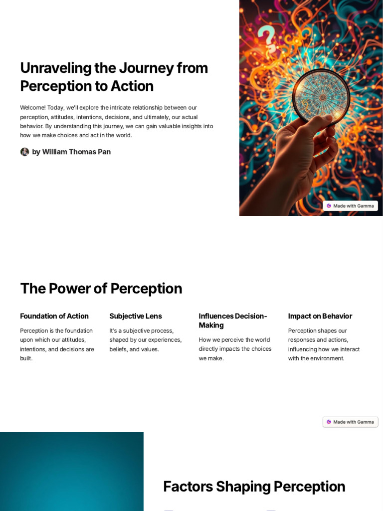 Unraveling-the-Journey-from-Perception-to-Action | PDF | Attitude ...