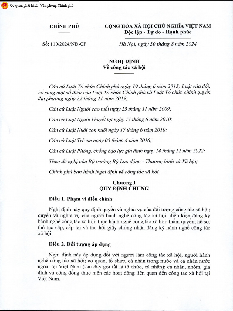 NGH NH 110 - 2024 - ND-CP - 30082024-CTXH | PDF