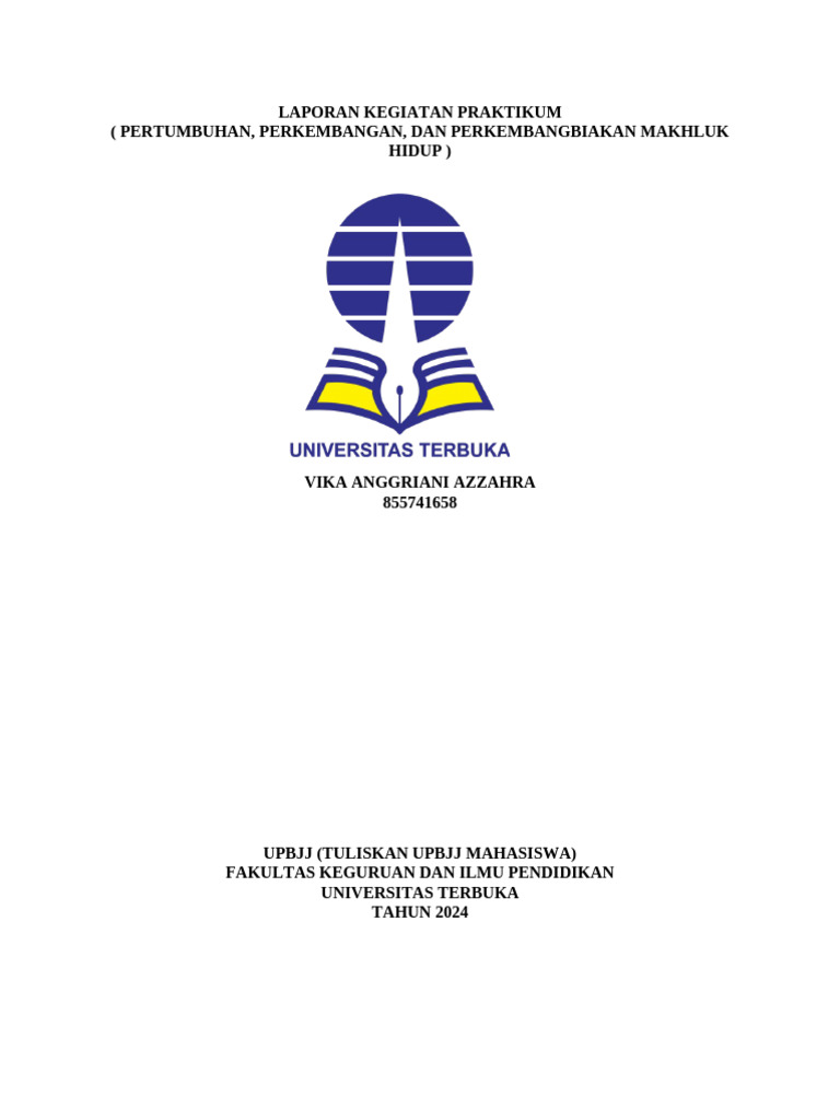 LKP 3 Perkembangan Makhluk Hidup (Vika) | PDF