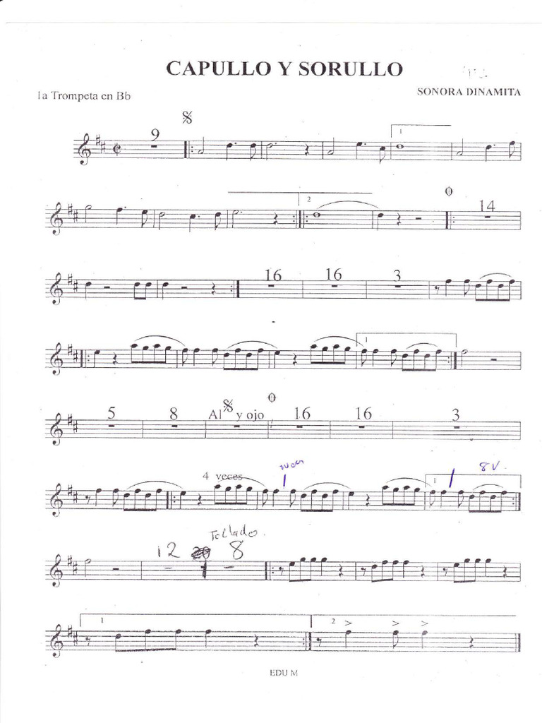 Capuyo Soruyo - Sonora Dinamita | PDF