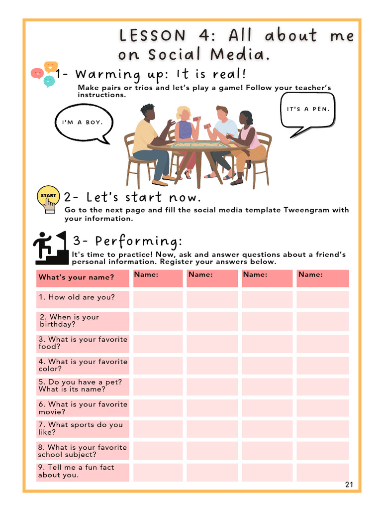 Flying Together 1 - Unit 1 - Lesson 4 | PDF