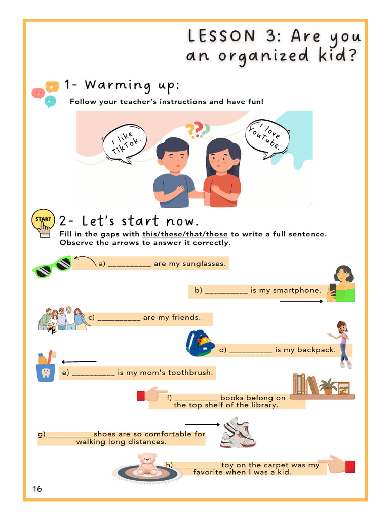 Flying Together 1 - Unit 1 - Lesson 3 | PDF | Plural | Syntax