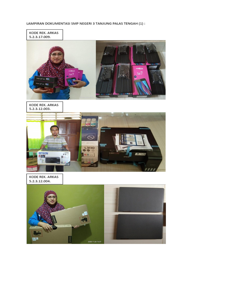 Contoh Lap Dokumentasi | PDF