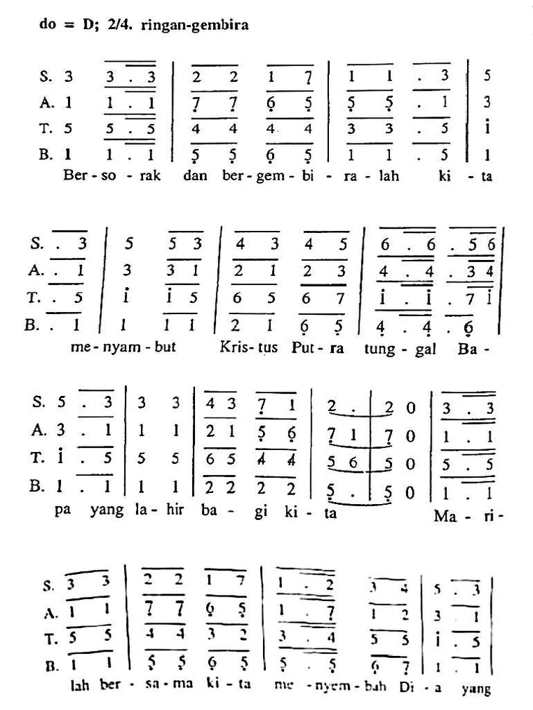 Lagu Pembukaan | PDF