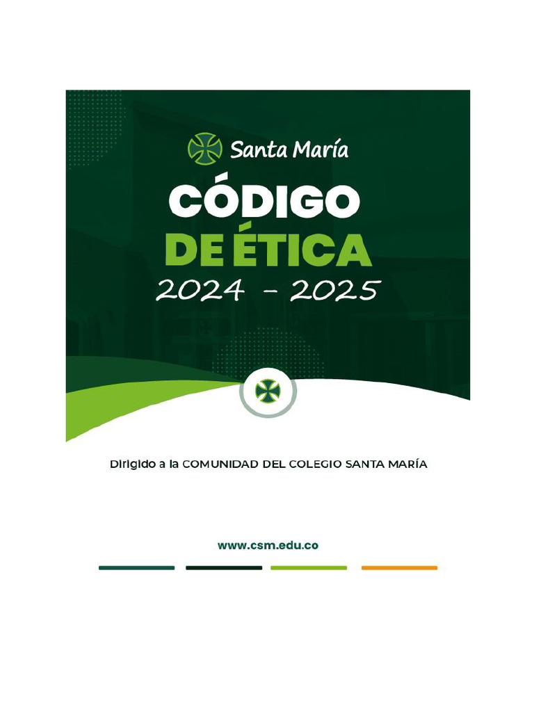 CODIGO DE ETICA 2024 2025 Junio | PDF | Maestros | Enseñando