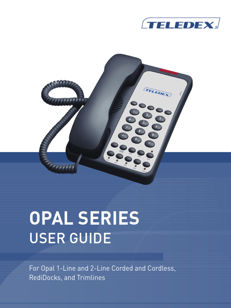 Opal Phone Safety & Compliance Guide | PDF | Telephone ...