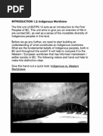 Indigenous vs. Western Worldviews Explained | PDF | Iroquois | Liberal ...
