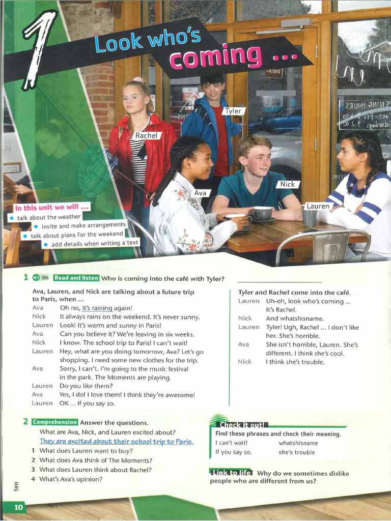 Unit 1 - 5th Elementary 2024 | PDF