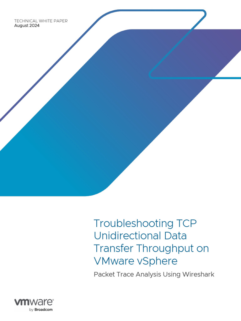 Troubleshooting TCP Unidir Wireshark Perf | PDF | Transmission Control ...