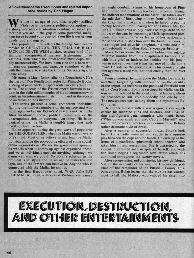 Marvel Super Action Interview With Pendleton | PDF