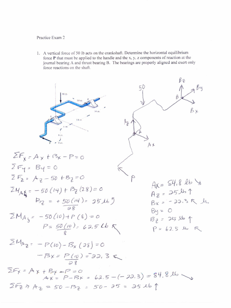 practice 2 solutions | PDF