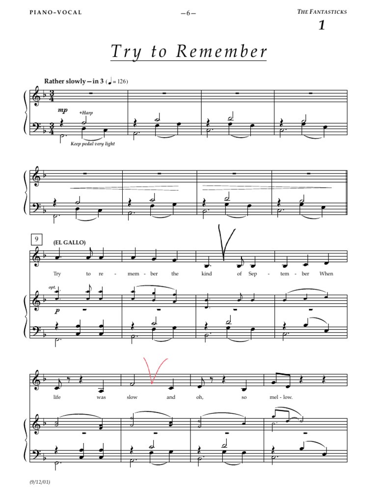 Try To Remember | PDF