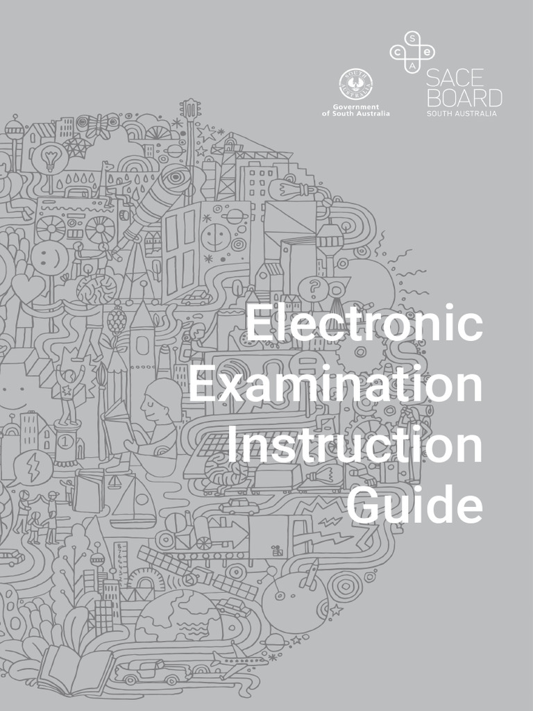 SACE Electronic Examination Instruction Guide | PDF | Computer Keyboard ...
