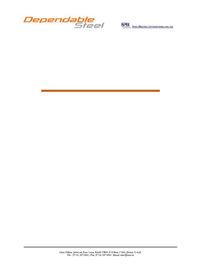 Technical Brochure of C Profile-Grade G50 - G450 | PDF | Civil ...