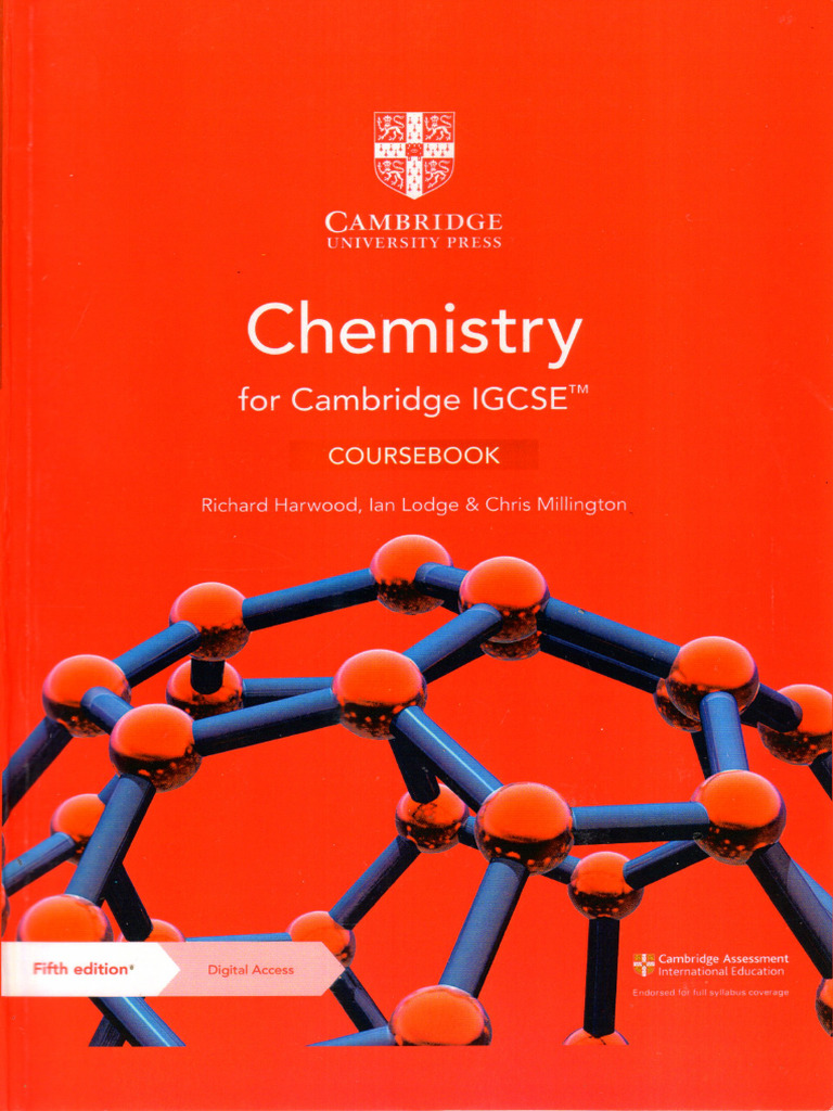 Chemistry For Cambridge IGCSE COURSEBOOK | PDF